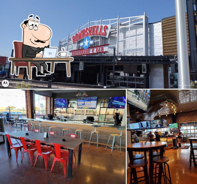 Bombshells, 6888 Southwest Fwy in Houston - Restaurant menu and reviews