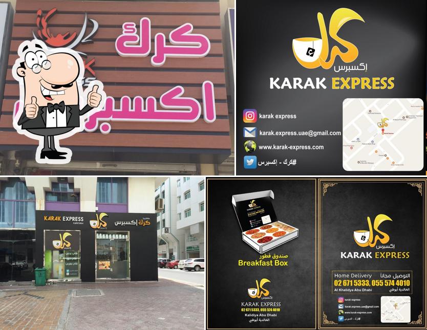 Karak Express cafe, Abu Dhabi, Behind Choithrams - Restaurant menu and ...