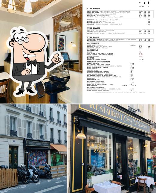 Chez Delphine restaurant, Paris, 48 Rue Saint-Georges - Restaurant menu ...