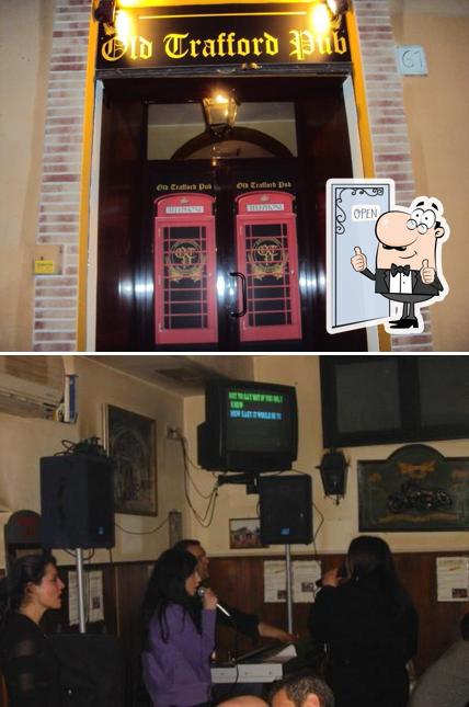 Old Trafford Pub, Rome, Via Angelo Emo - Restaurant menu and reviews