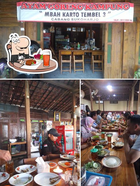 Ayam Goreng Kampung Mbah Karto Tembel 3 restaurant, Karanganyar ...