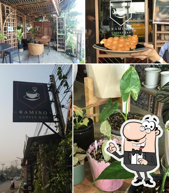 รามิโน่ คอฟฟี่บาร์ ตลาดคำเที่ยง Ramino Coffee Bar Kamtieng market ...