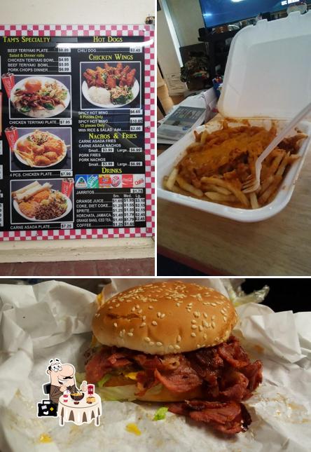 Tam's Burger in San Bernardino - Restaurant menu and reviews