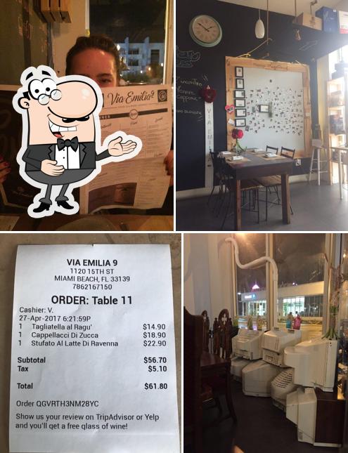 Via Emilia 9 in Miami Beach - Restaurant menu and reviews