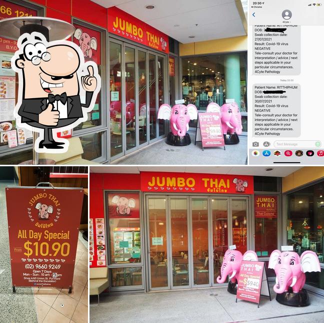 Jumbo Thai, 60 Union St in Pyrmont - Restaurant menu and reviews
