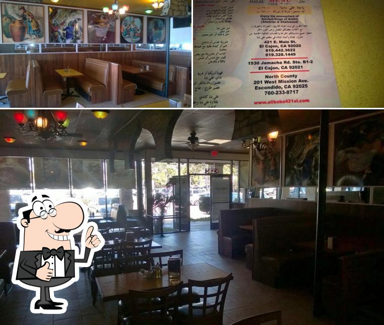 Ali Baba Family Restaurant & Shahrazad Hookah Lounge in El Cajon ...