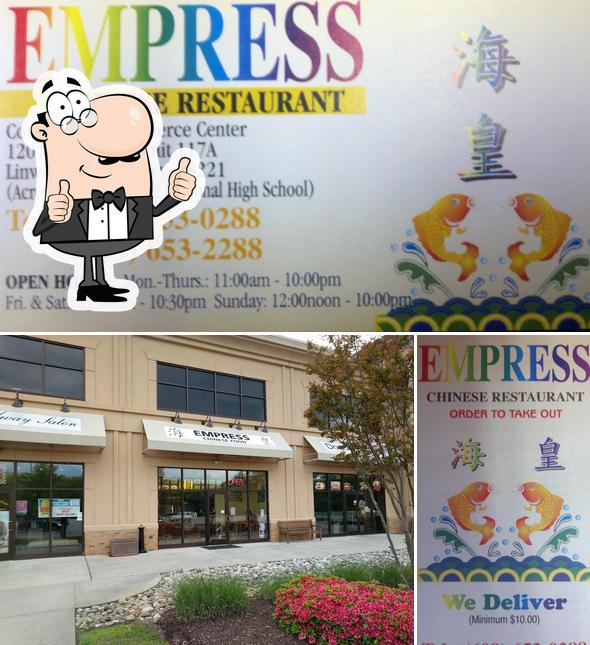 Empress Chinese in Linwood - Restaurant menu and reviews