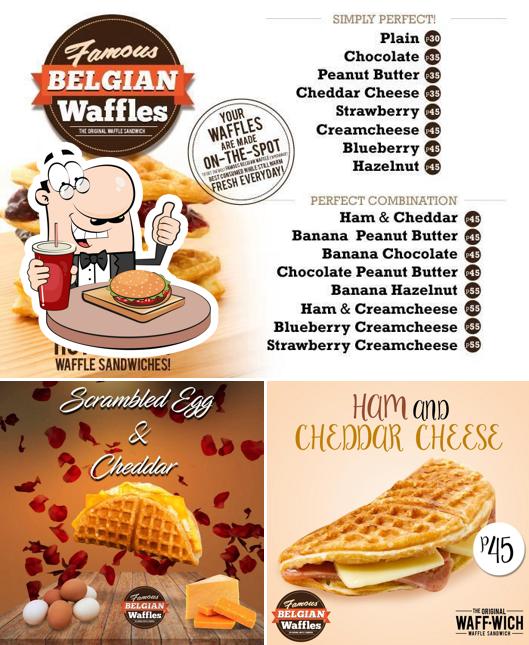 Famous Belgian Waffles - SM Ecoland Davao, Davao City - Restaurant menu ...