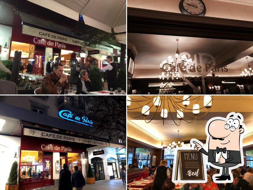 Café de Paris - Chez Boubier, Geneva - Restaurant menu and reviews