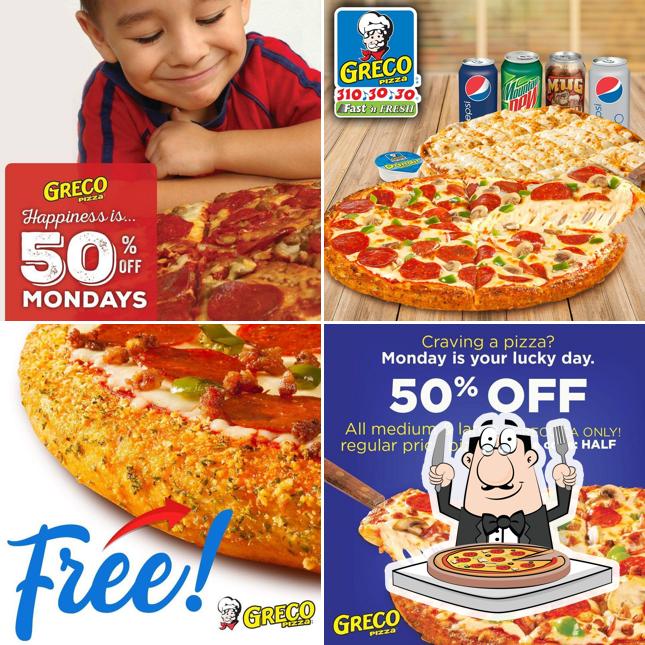 Greco Pizza, 180 Brackley Point Rd in Charlottetown - Restaurant menu ...