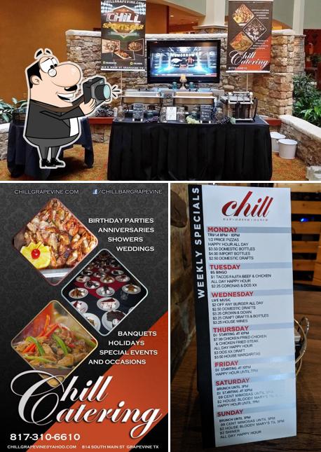 Chill Bar & Grill Grapevine, Grapevine - Restaurant menu, prices and ...
