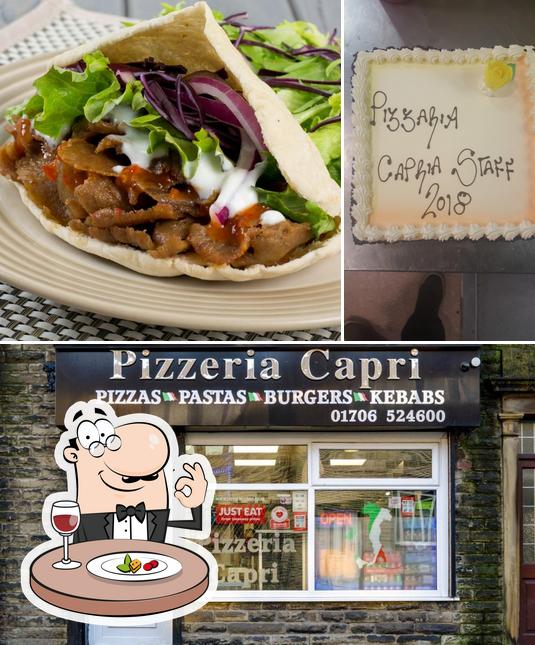 Pizzeria Capri, 100 Dale St in Rochdale - Restaurant menu and reviews