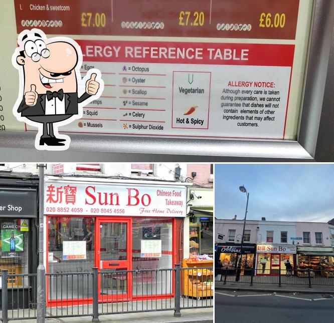Sun Bo Chinese Takeaway, London - Restaurant menu, prices and reviews