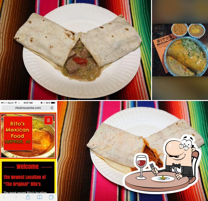 Rito's Mexican Food, 15643 N Reems Rd in Surprise - Restaurant menu and ...