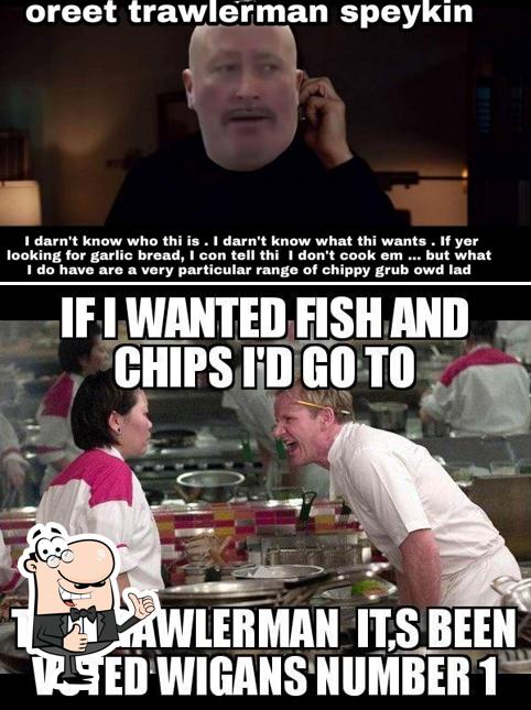 The Trawlerman Fish & Chip Shop, Wigan - Restaurant menu, prices and ...