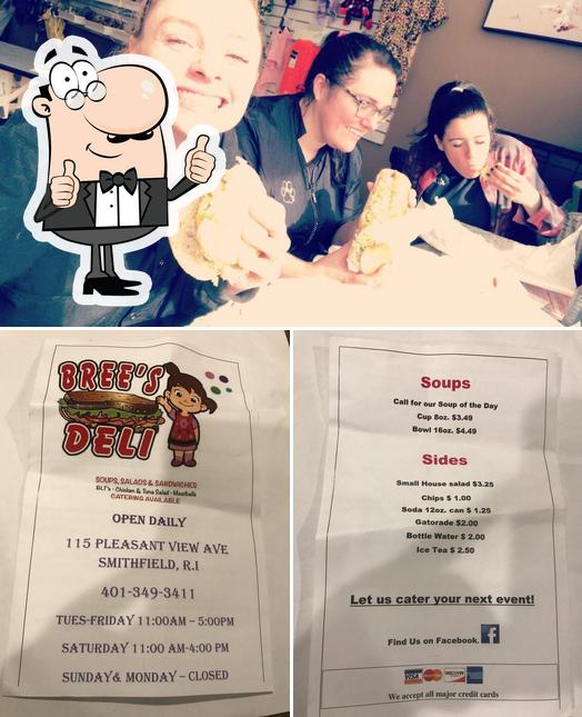Bree’s Deli, Smithfield - Restaurant menu, prices and reviews