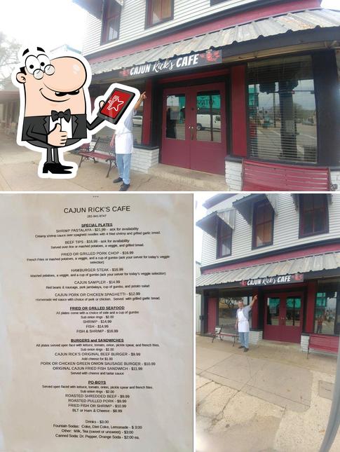Cajun Rick's Cafe, La Porte - Restaurant menu, prices and reviews