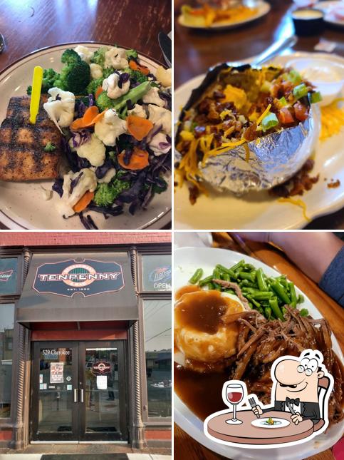 Ten Penny Restaurant & Bar, 529 Cherokee St in Leavenworth - Restaurant ...