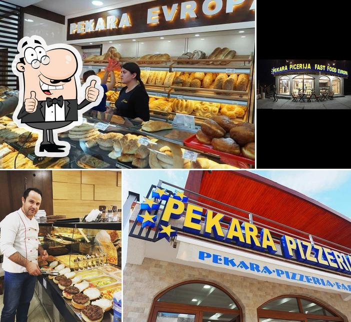 Pekara Pizzeria Fast food Evropa, Bar