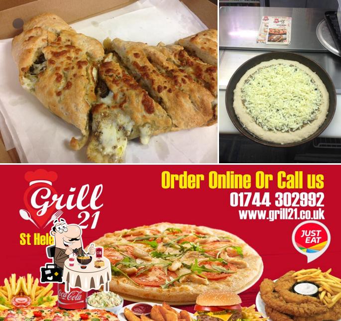 Grill 21 in St Helens - Restaurant menu and reviews