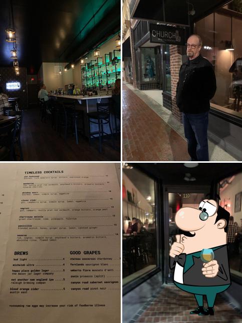 Church Spirits & Cocktails, Goldsboro - Restaurant menu, prices and reviews
