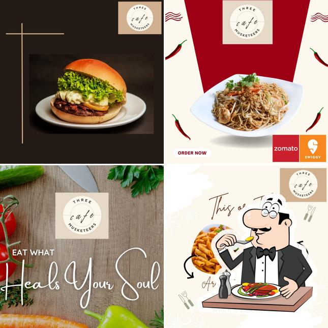 Three Musketeers Cafe, New Town - Restaurant menu, prices and reviews
