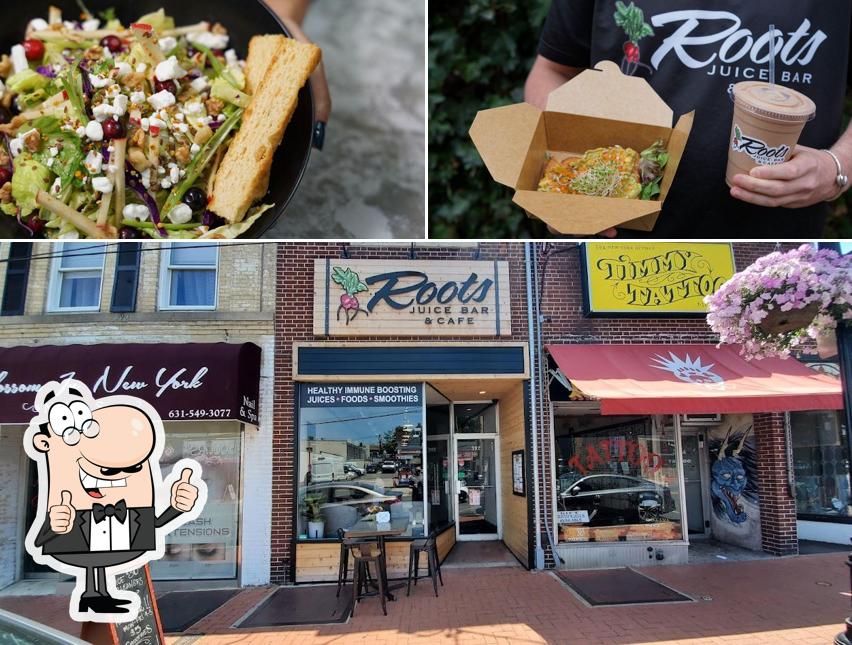 Roots Juice Bar & Cafe in Huntington - Restaurant menu and reviews