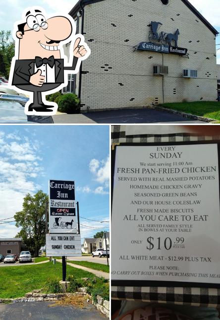 Carriage Inn Restaurant, Enon - Restaurant menu, prices and reviews