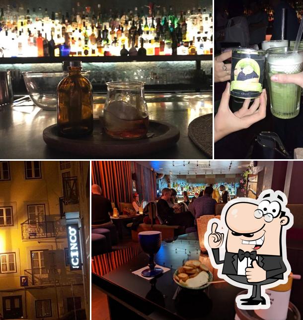 CINCO lounge, Lisbon - Restaurant menu, prices and reviews