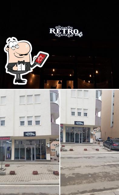 Retro Caffe cafeteria, Kosovo, J3RW+MVG