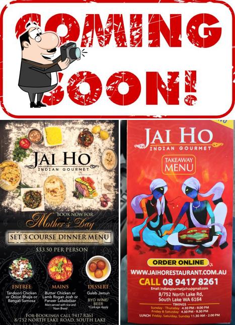 Jai Ho Indian Gourmet South Lake, South Lake - Restaurant menu, prices ...
