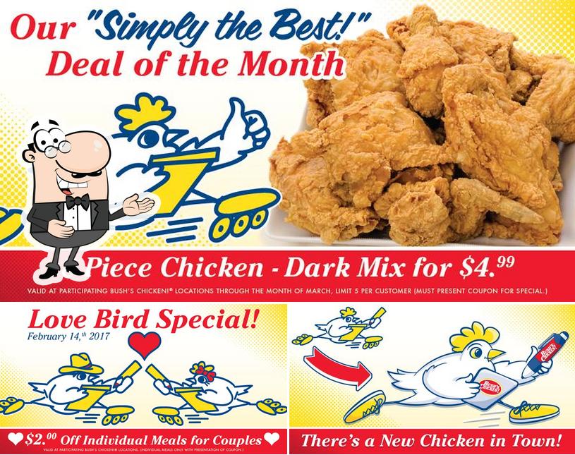 Bush's Chicken, 2415 TX-36 BUS in Gatesville - Restaurant menu and reviews