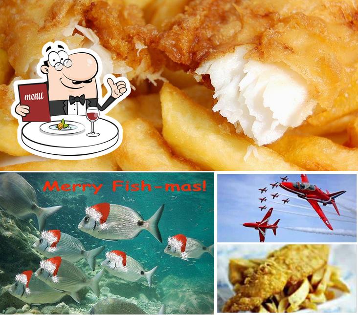 The Old Hill Fish and Chip Shop in Falmouth - Restaurant menu and reviews