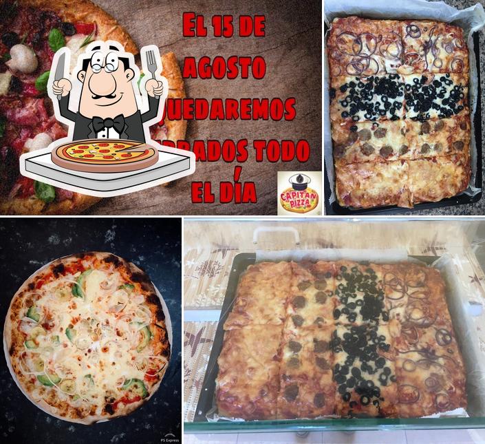 Capitan Pizza, Acantilados de los Gigantes - Menú del restaurante ...