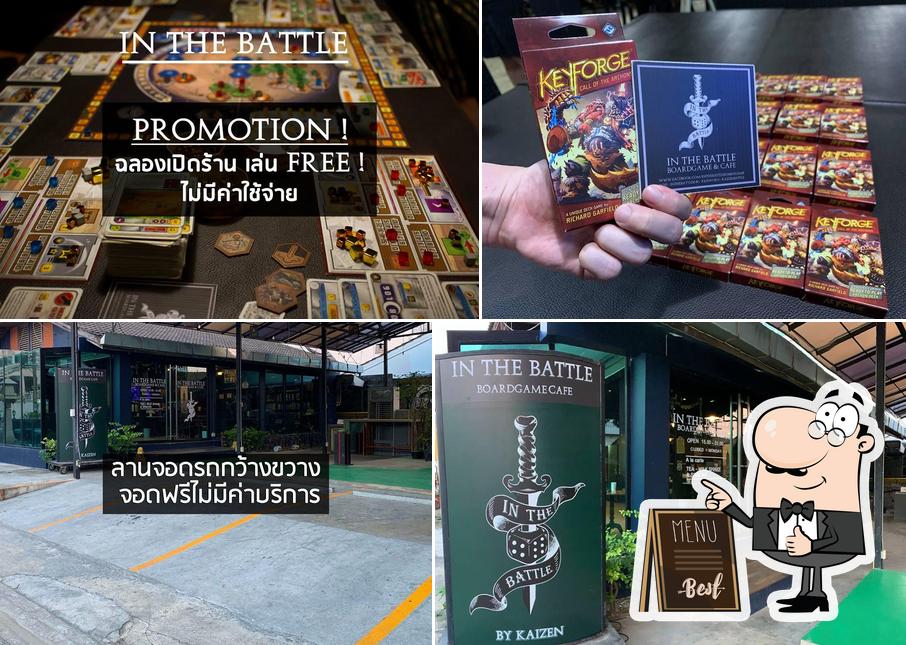 In The Battle Board Game Cafe, Bangkok - Restaurant menu, prices and ...