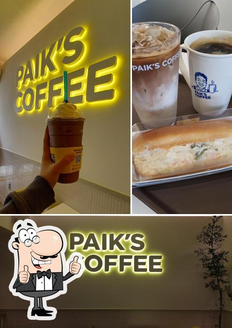 Paik’s Coffee Daegu Manchon Branch cafe, Daegu - Restaurant menu and ...