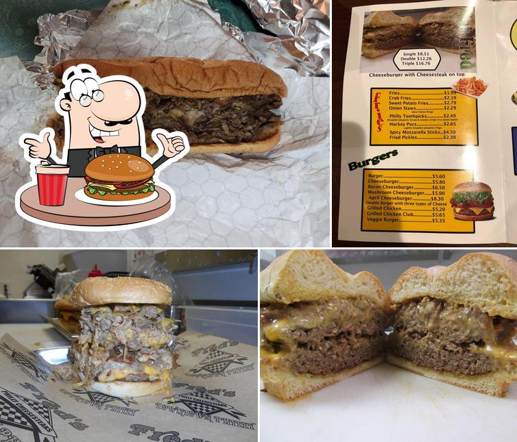Fred's Downtown Philly in Arlington - Restaurant menu and reviews