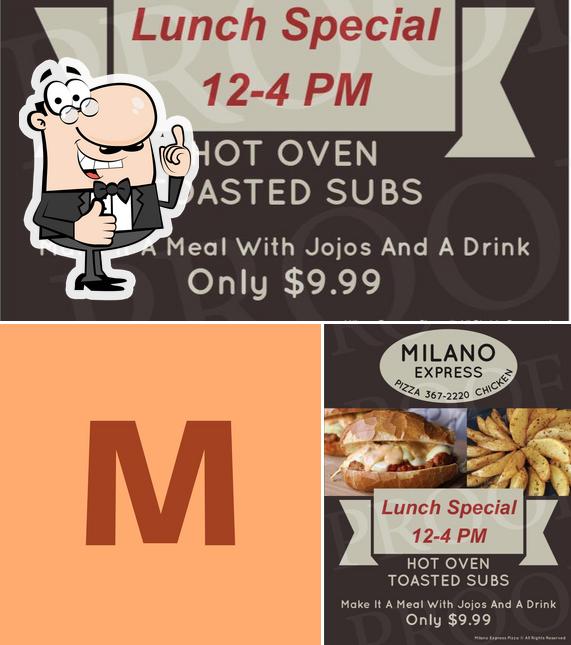 Milano Express Pizza, Fruitvale - Restaurant menu, prices and reviews