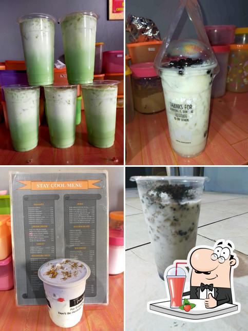 Stay Cool Kedai Minuman Boba Brown Sugar, Dalgona, Cream Cheese, Yakult ...
