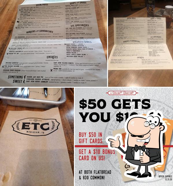 Eight Thirty Common, Meridian - Restaurant menu, prices and reviews