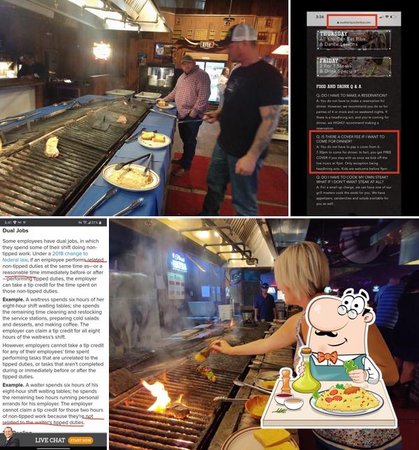 Southern Junction Nightclub & Steakhouse, Royse City - Restaurant menu ...