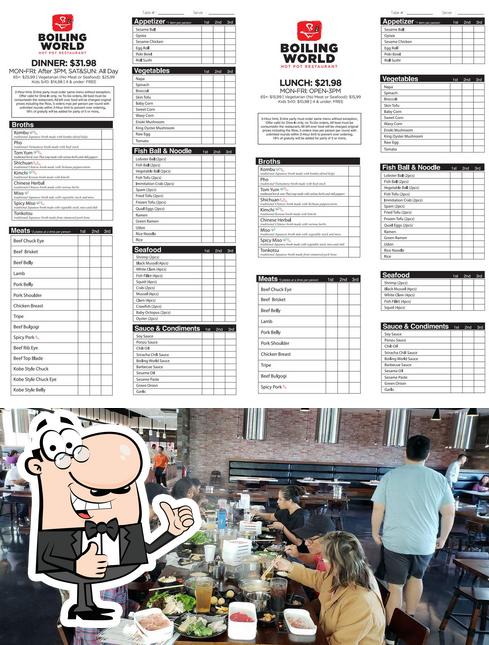 Boiling World in Ontario - Restaurant menu and reviews