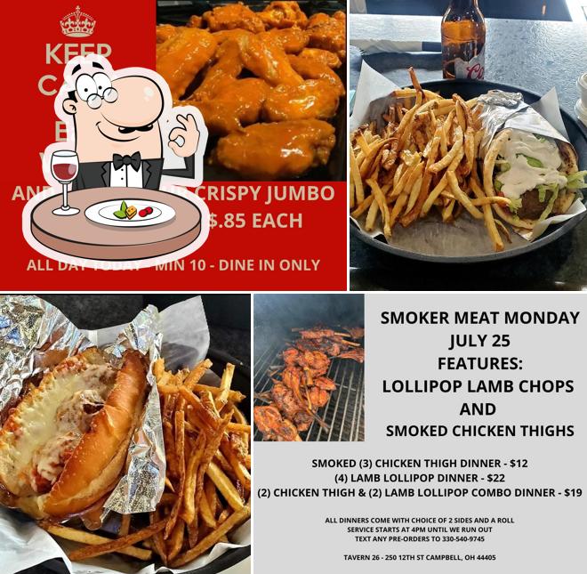 Tavern 26, Campbell - Restaurant menu, prices and reviews