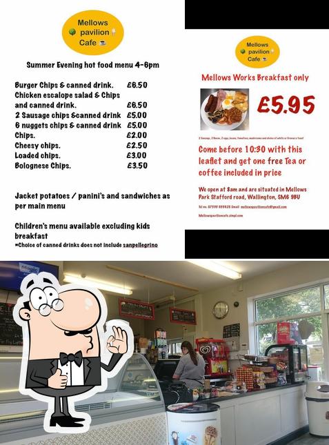 Mellows Pavilion Cafe, Wallington - Restaurant menu, prices and reviews