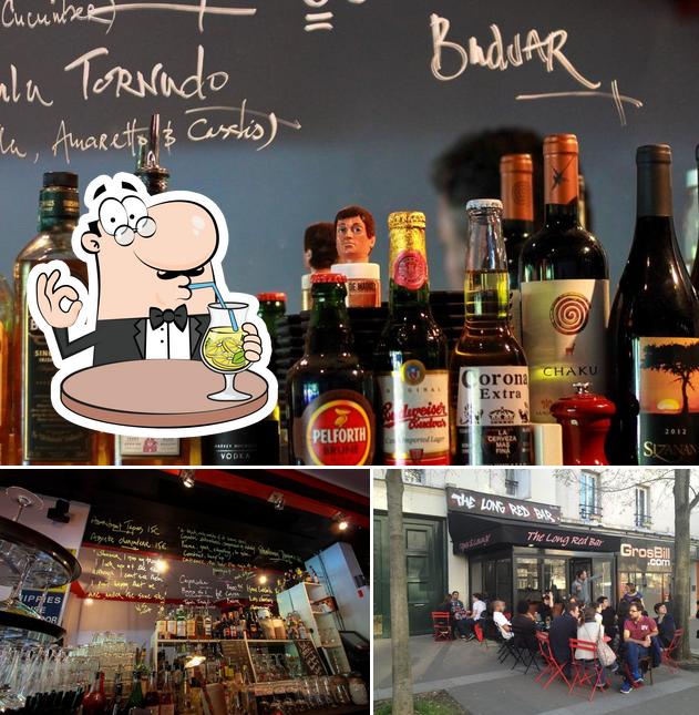 The Long Red Bar, Paris