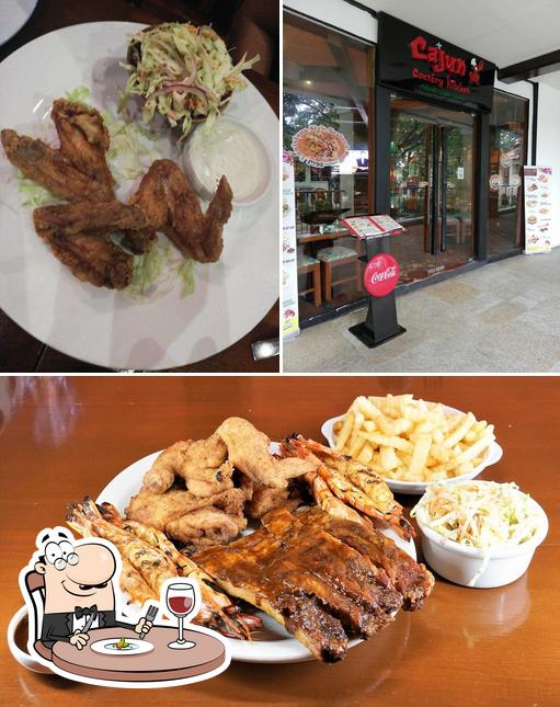Cajun Country Kitchen restaurant, Muntinlupa - Restaurant menu