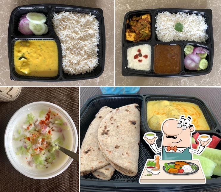 Annapurna, Tiffin, Meal, Rajma rice, Rajma Chawal, Chole Rice, Chole ...