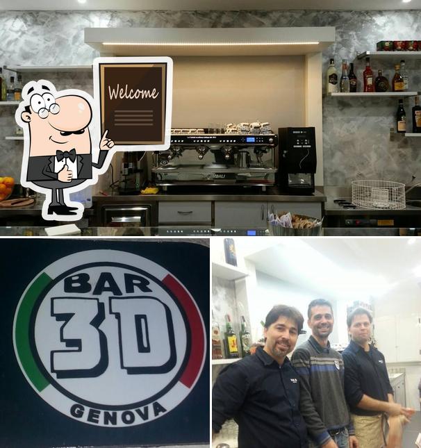 BAR 3D, Genoa, via Cesare Battisti 21r (angolo Piazza Merani)