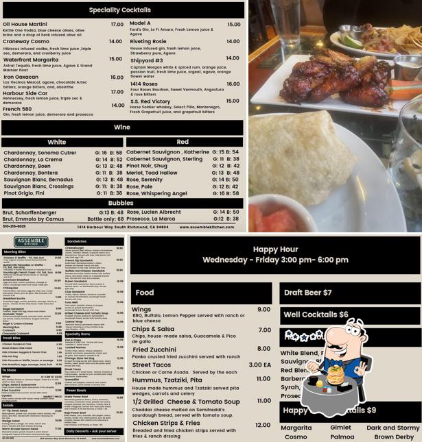 Assemble Kitchen, Richmond - Restaurant menu, prices and reviews