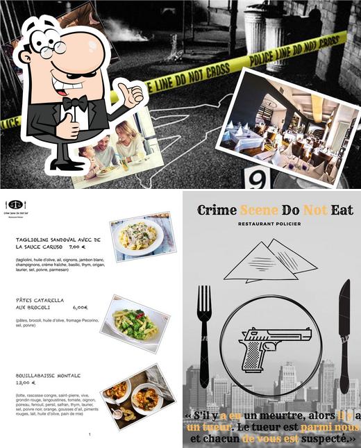 Crime Scene Do Not Eat restaurant, Chambéry